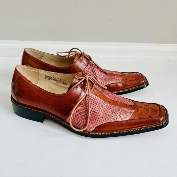 giovanni | Shoes | Giovanni Mens Leather Textured Dress Shoes | Poshmark